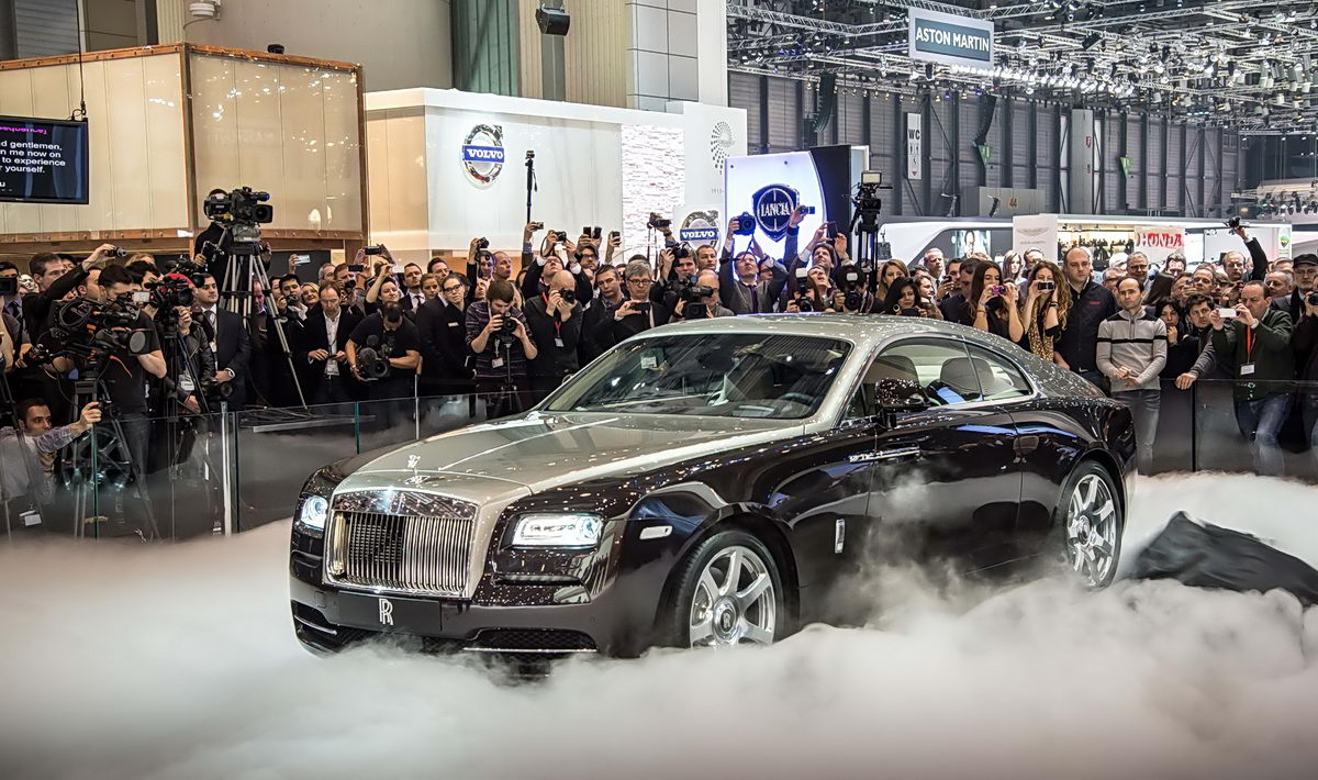 Rolls-Royce Wraith at Geneva Motor Show - eBay Motors Blog