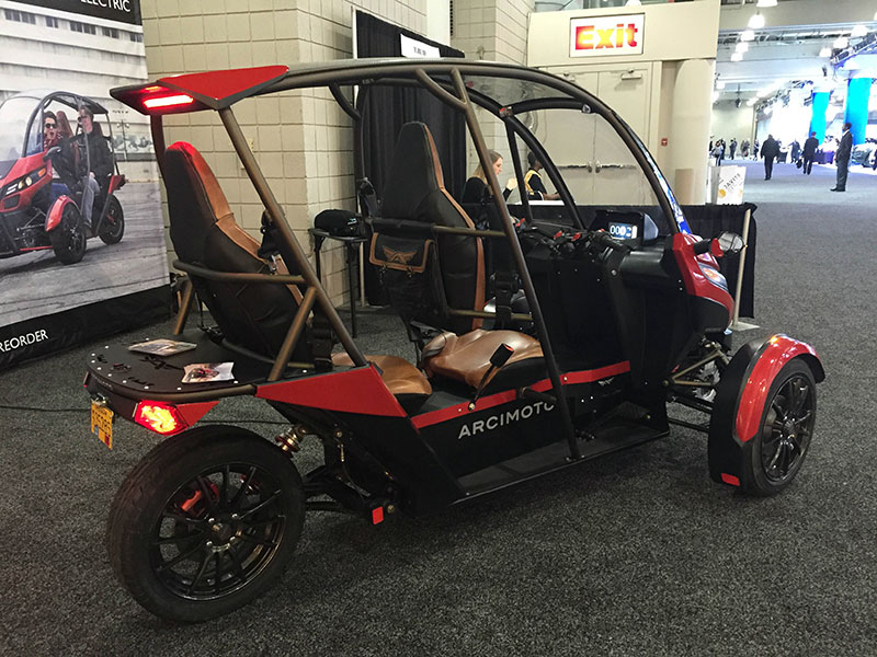 New Mobility Concepts, Some With Three Wheels, at NY Auto Show - eBay ...