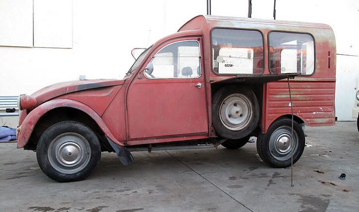 eBay Listing: A Rare Citroën 2CV Van on American Soil - eBay Motors Blog