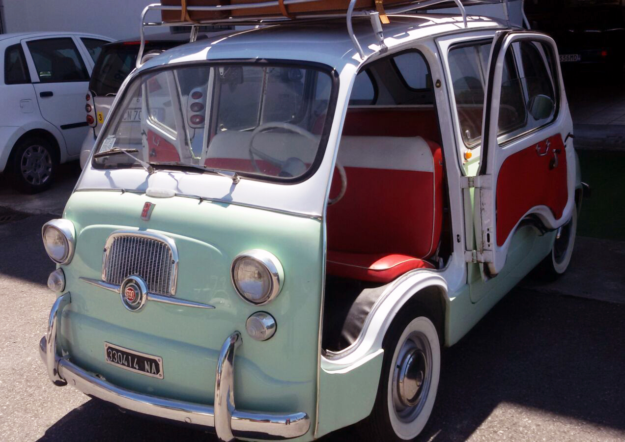 Fiat’s 1960s Tiny Minivan Moved Six People with Style - eBay Motors Blog
