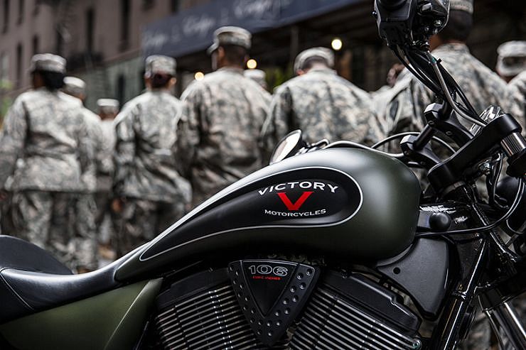 Victory Motorcycles Auctions Gorgeous 2017 Gunner to Support Veterans ...