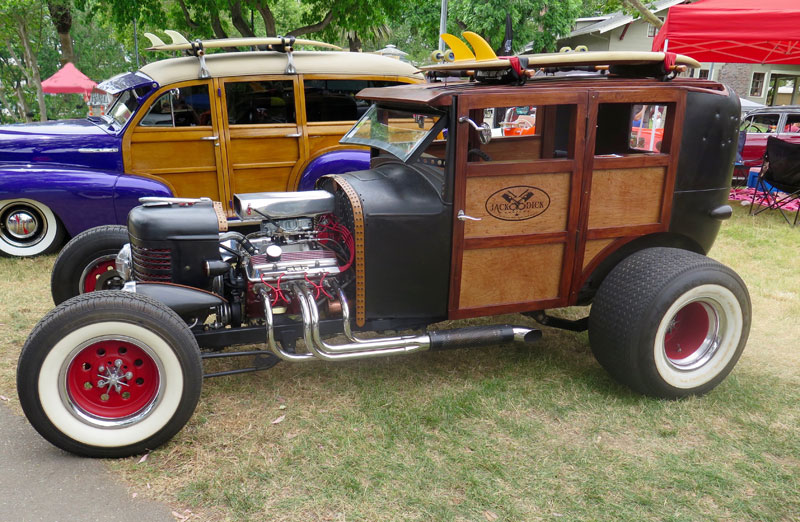 California Builder Creates Original Surf Wagon with Home and Garden ...
