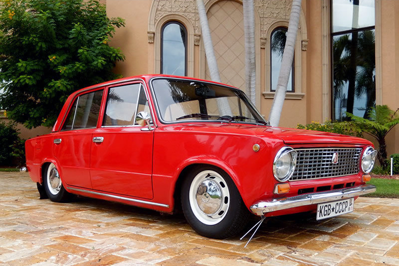 East Meets West in a Soviet Lada Turned Lowrider - eBay Motors Blog