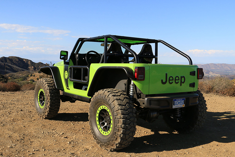 Behind the Wheel of the 707-Horsepower Jeep Wrangler Trailcat - eBay ...