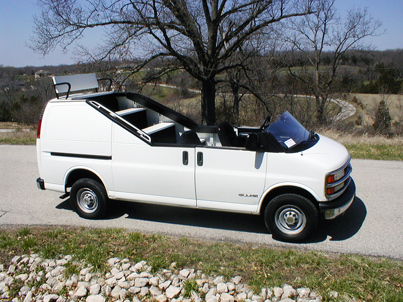 Missouri Man Creates Vehicular Art Out of Cargo Vans - eBay Motors Blog