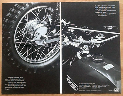 1973 Rickman Metisse Zundapp: A Classic British-German Dirt Racer ...