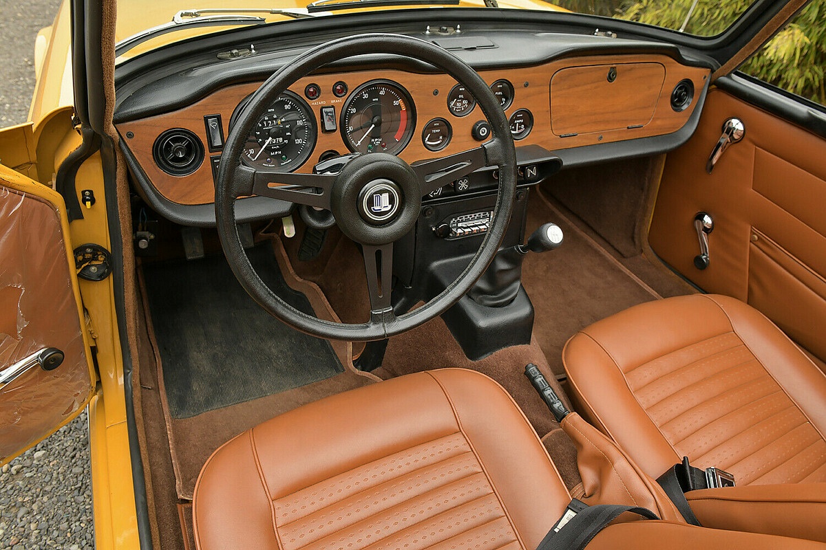 Time-Capsule Triumph TR6 With Just 7,300 Miles - eBay Motors Blog