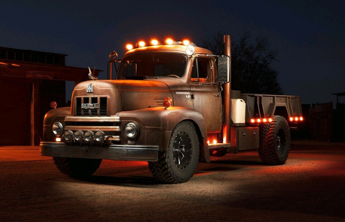 A Glowing 1959 International Truck, With Aged Patina and Modern ...