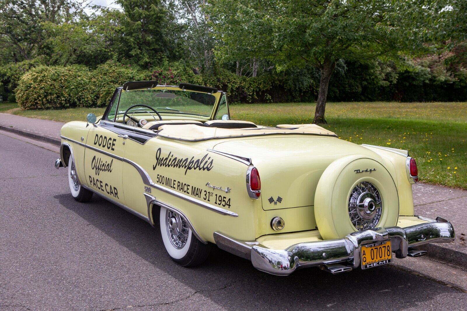 Unrestored Survivor: ’54 Dodge Royal 500 Indy Pace Car - eBay Motors Blog
