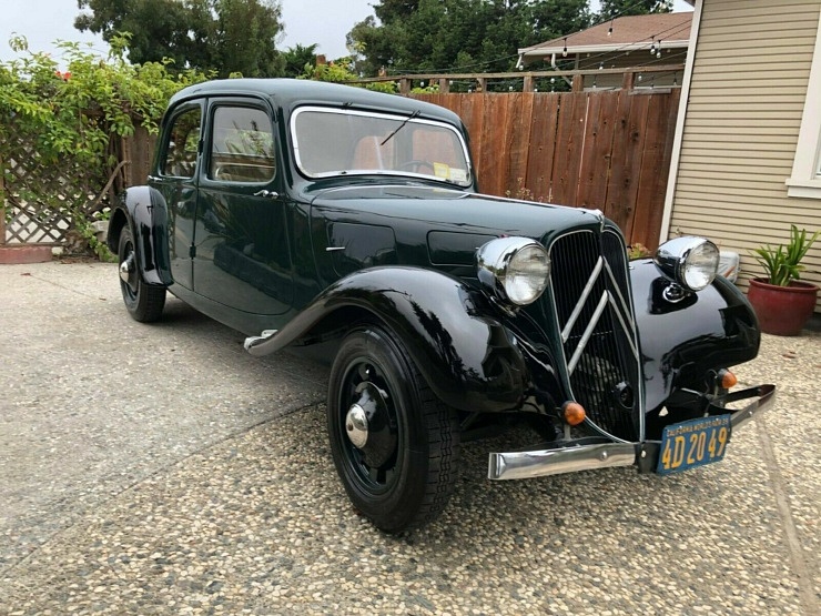 1939 Citroën Traction Avant Is Stunning WW2 Period Piece - eBay Motors Blog