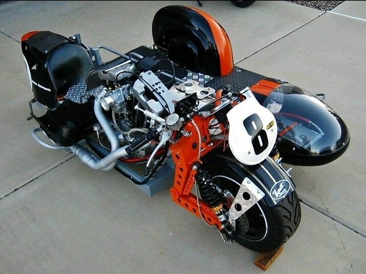 This Hand-Built 1,000cc Harley-Davidson Sidecar Racer Is Bonkers - eBay ...