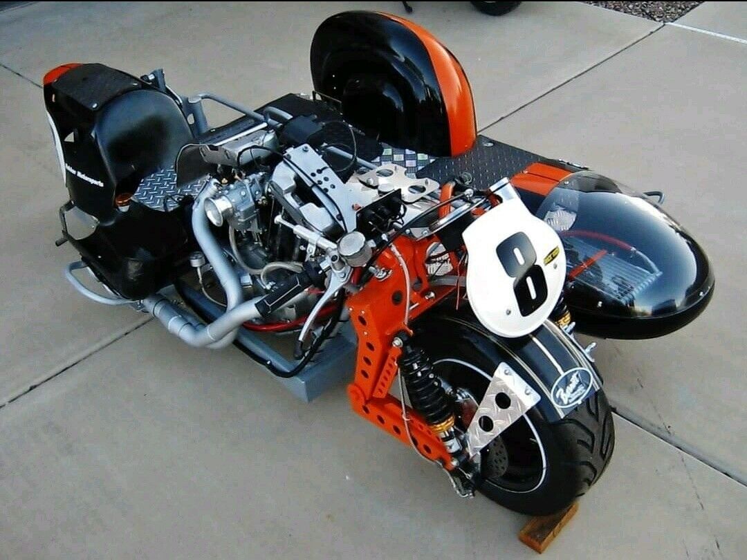 This Hand-Built 1,000cc Harley-Davidson Sidecar Racer Is Bonkers - eBay ...