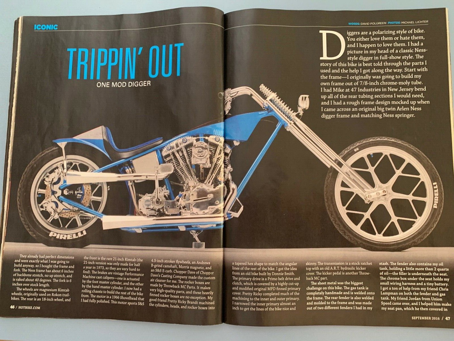 A Far-Out ‘66 Shovelhead Digger Inspired by the King of Customs - eBay ...