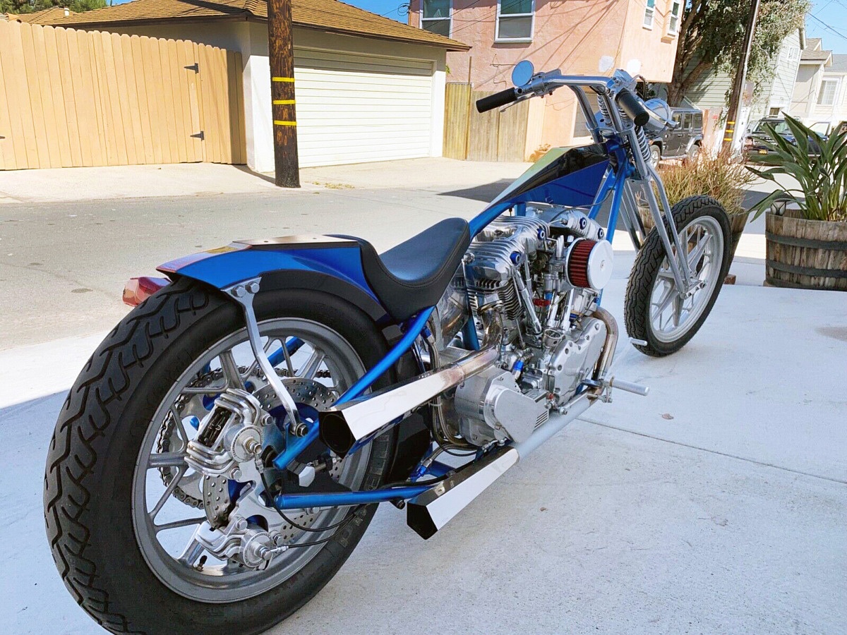 A Far-Out ‘66 Shovelhead Digger Inspired by the King of Customs - eBay ...