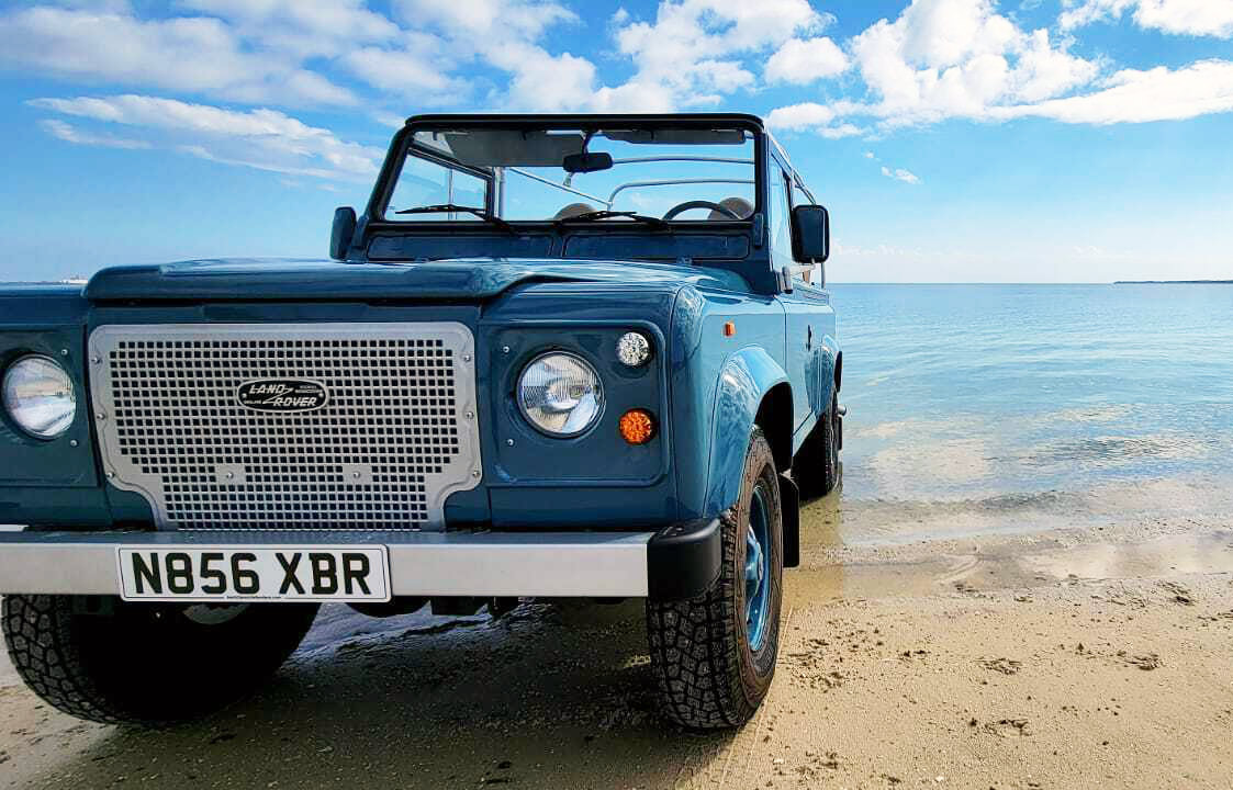 A ’95 Land Rover Defender 90 Restored for Family Beach Excursions ...