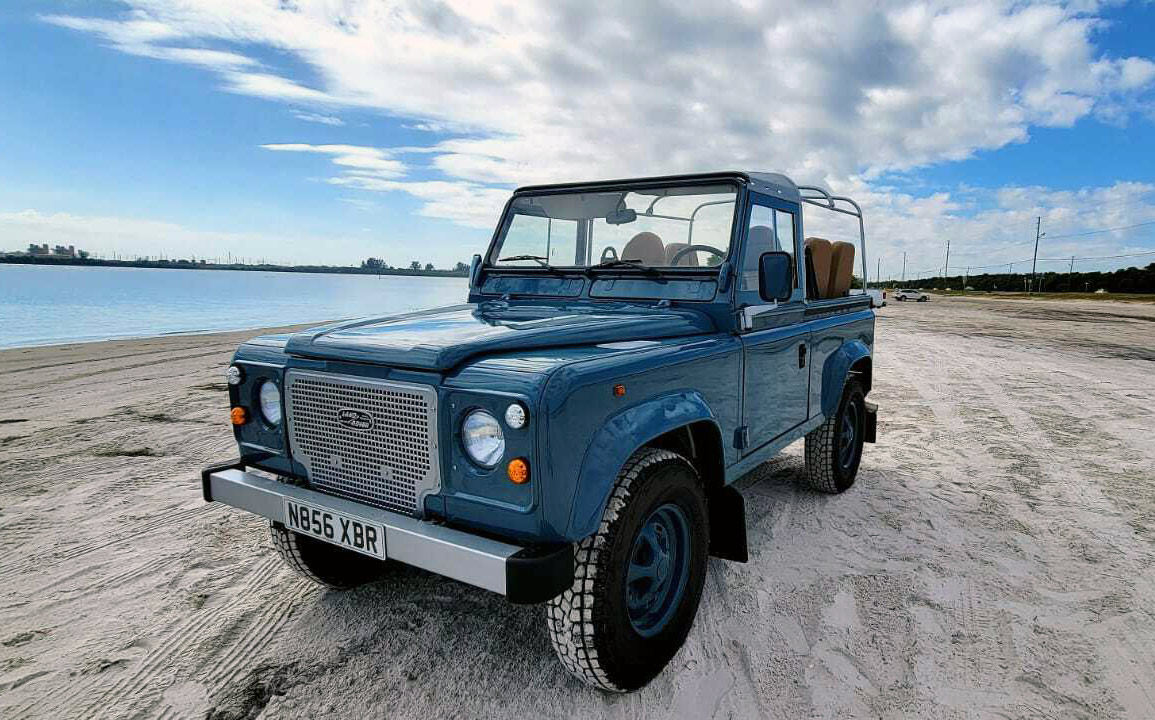 A ’95 Land Rover Defender 90 Restored for Family Beach Excursions ...