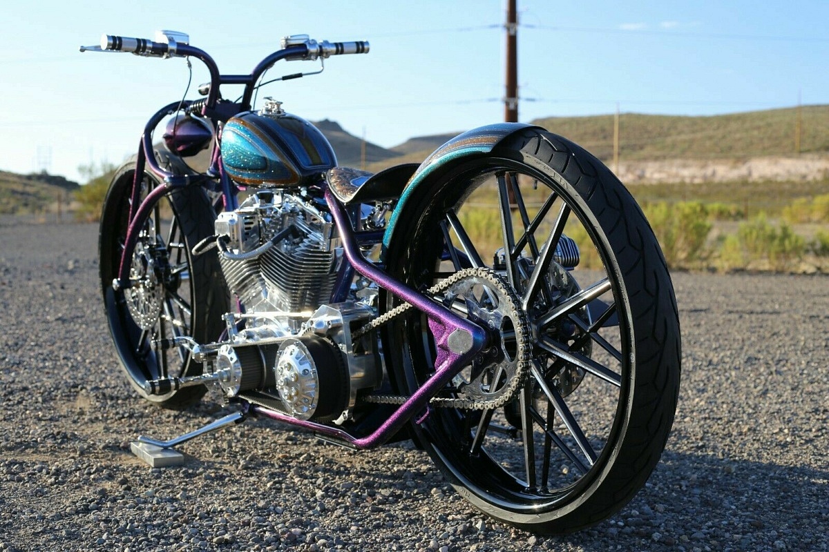 The Incredible 2022 Custom Color-Shifting Chameleon Motorcycle - eBay ...