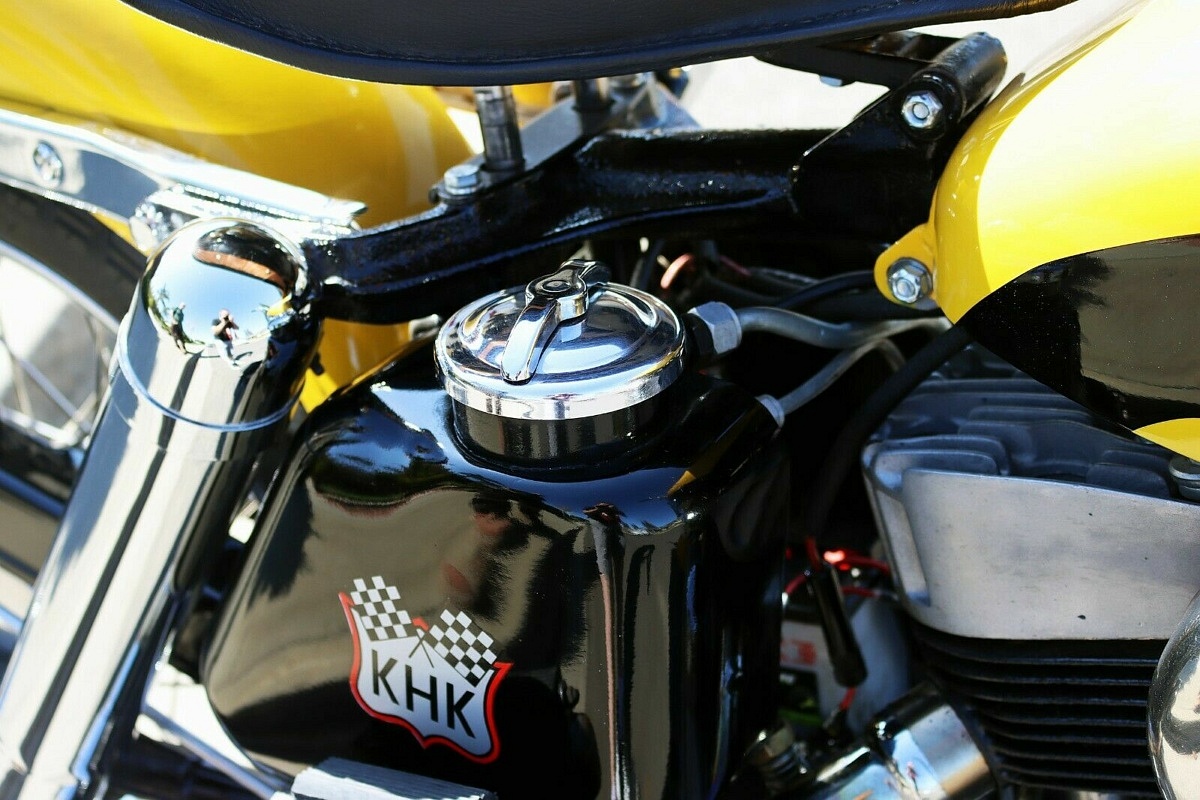 Ride Like Elvis on This Restored 1956 Harley-Davidson KHK - eBay Motors ...