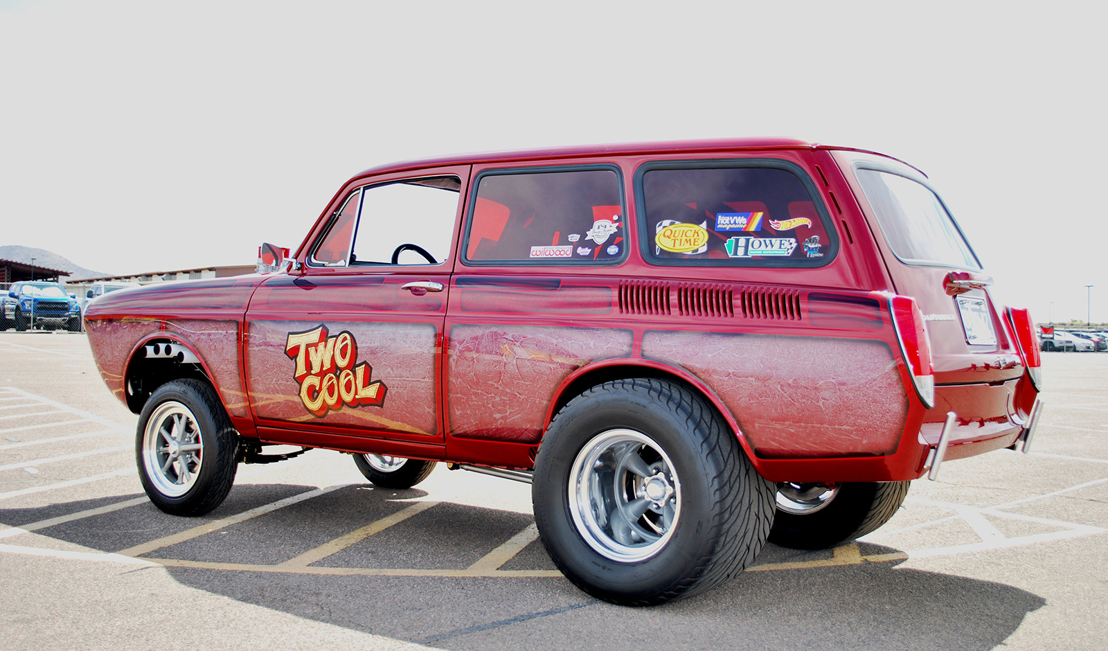 In Scottsdale, a VW Squareback Powered by Two Air-Cooled Engines - eBay ...