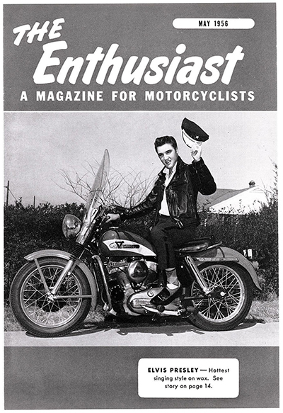 Ride Like Elvis on This Restored 1956 Harley-Davidson KHK - eBay Motors ...