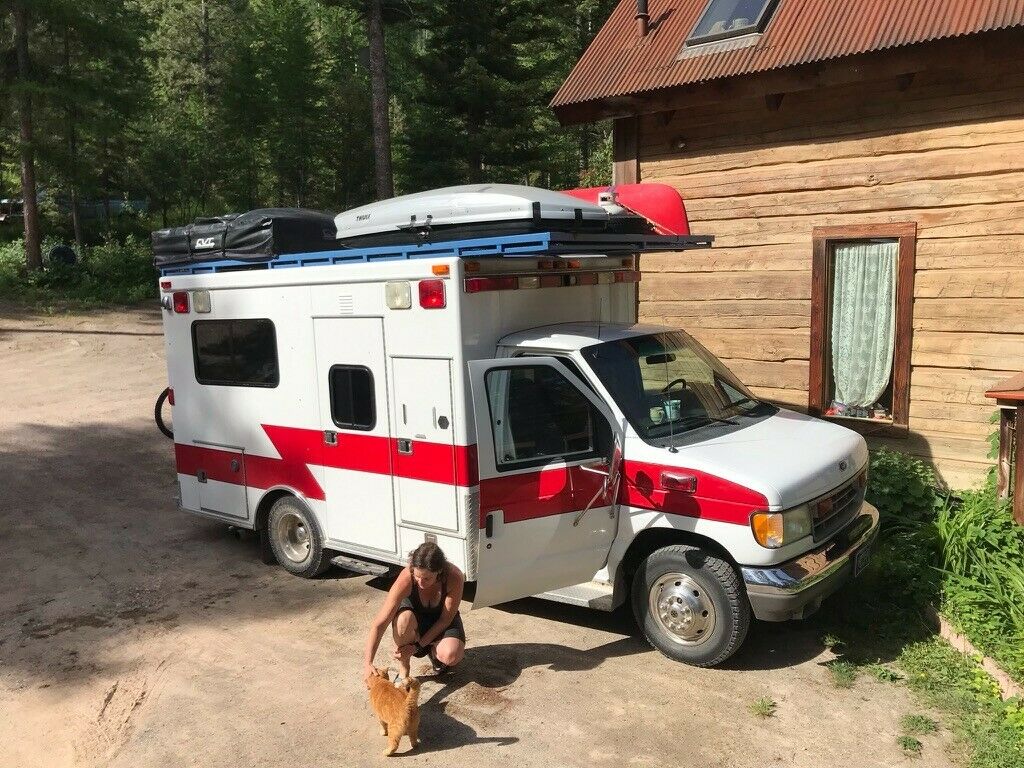 1996 Ford Ambulance Converted Into a VanLife Luxury Rig - eBay Motors Blog