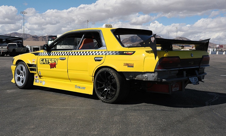The Drift-Racing Taxi Gives Thrilling Rides at Holley LS Fest West 2022 ...