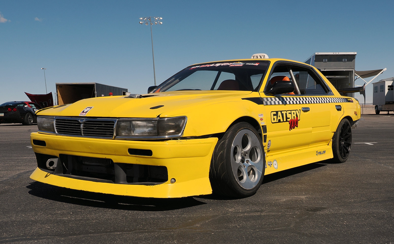 The Drift-Racing Taxi Gives Thrilling Rides at Holley LS Fest West 2022 ...