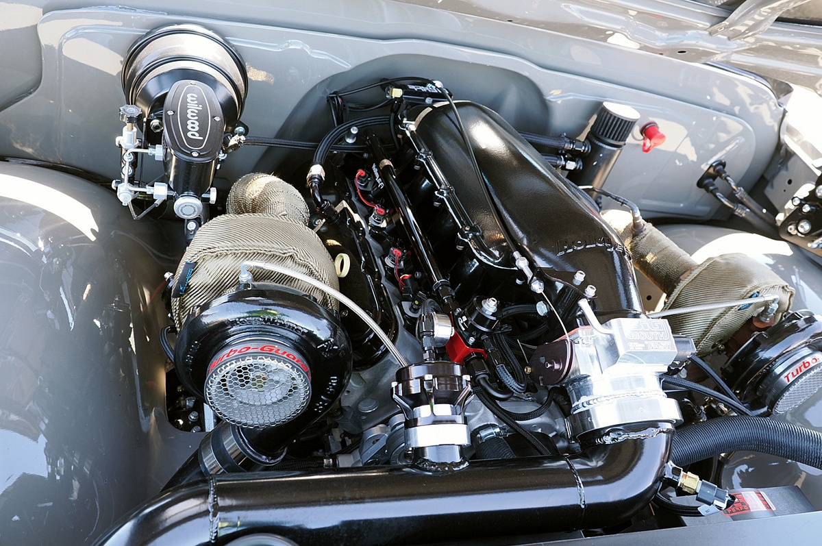 Custom Chevy C-10 With Steering Wheel on the Right Side