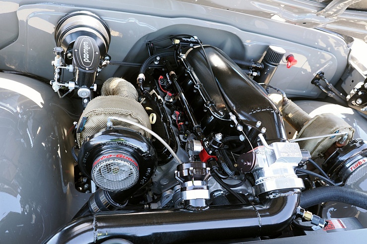 Custom Chevy C-10 With Steering Wheel on the Right Side