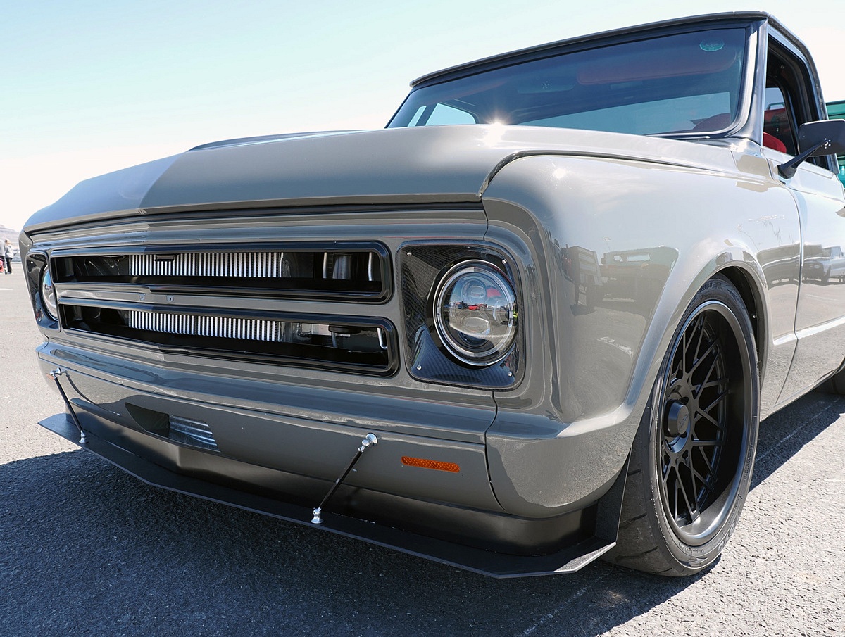 Custom Chevy C-10 With Steering Wheel on the Right Side