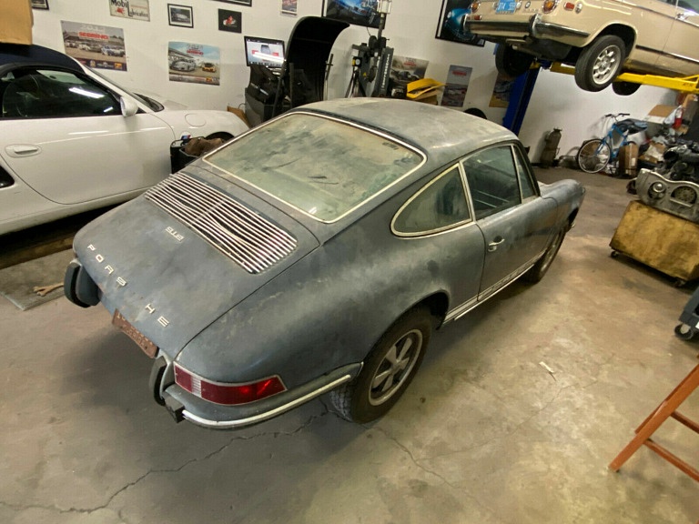 1969 Porsche 912 Project Car Rescued After 40 Years - eBay Motors Blog