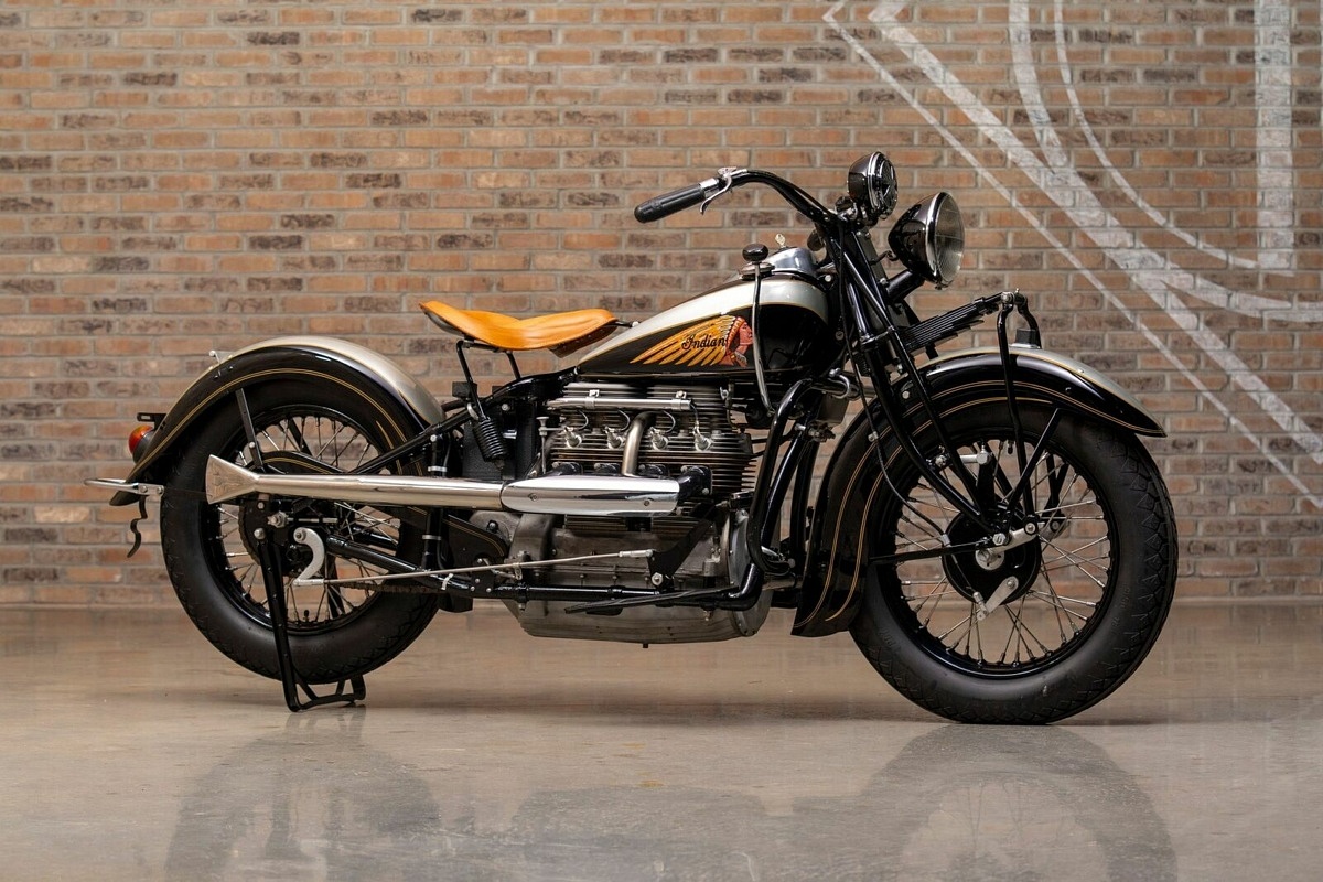 An Immaculate 1939 Indian Four Model 439 - eBay Motors Blog