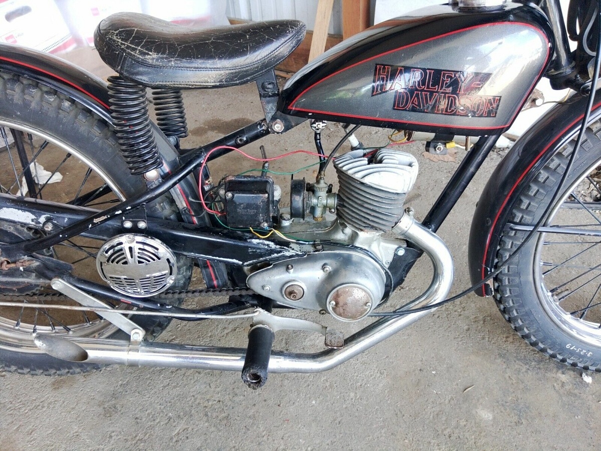 Vintage ’49 Harley S-125 Hummer: Born from War Reparations - eBay ...