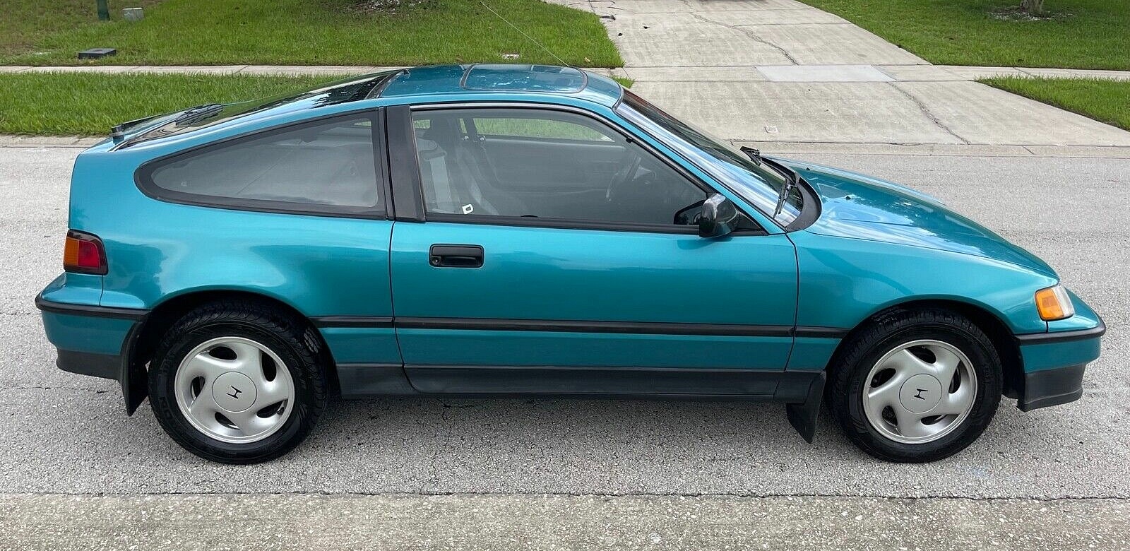 Green Honda Crx