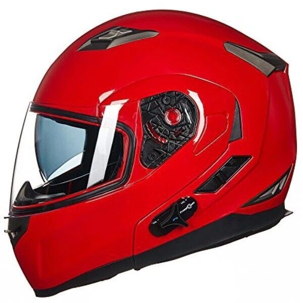 Bluetooth Motorcycle Helmets Provide Hands-Free Communications - eBay ...