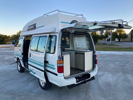 This High-Roof Toyota Hiace RV Can Go Anywhere - eBay Motors Blog