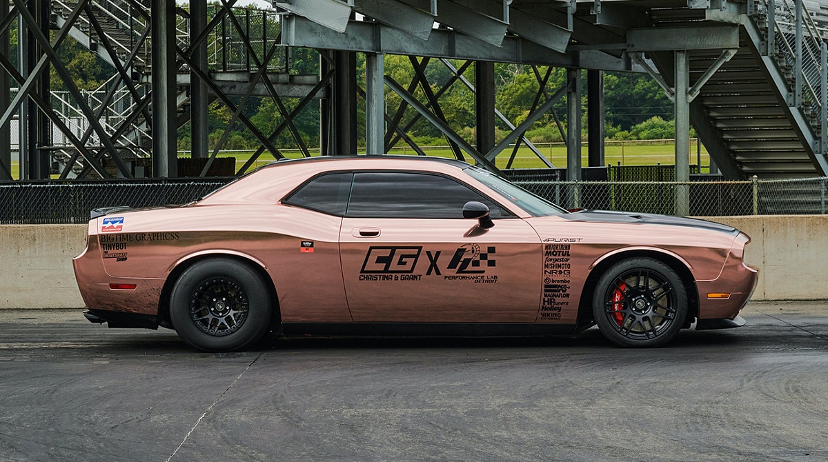 Christina Roki Builds a Pink 1,000-HP Hellcat Redeye Challenger for ...