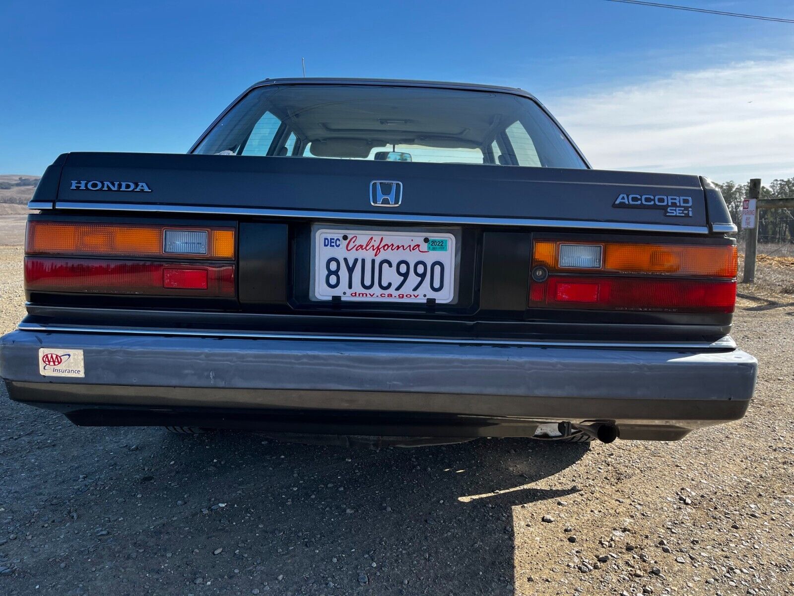 1985 Accord SE-i Showed Americans That Hondas Could Go Upscale - eBay ...