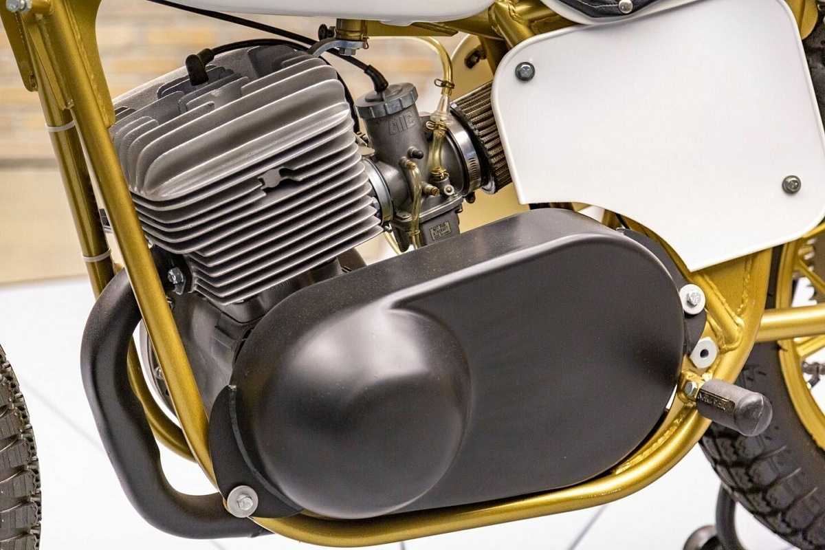 An Ultra-Rare Museum-Quality Flat Track Motorcycle from Snowmobile ...