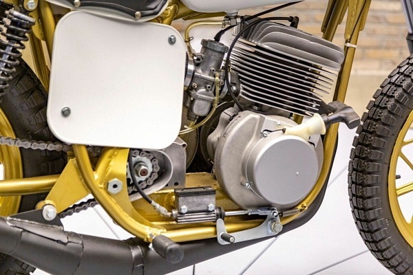 An Ultra-Rare Museum-Quality Flat Track Motorcycle from Snowmobile ...