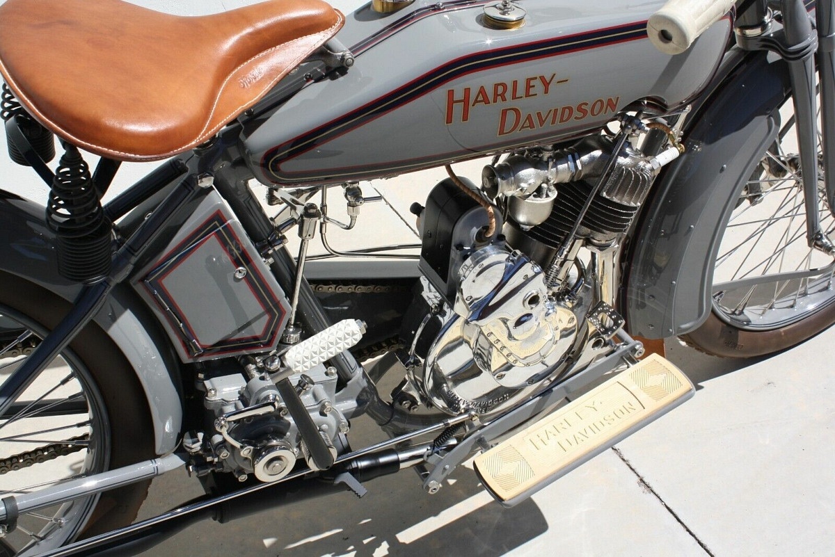 A 1916 Harley-Davidson 16C from the Historic Heritage Collection - eBay ...