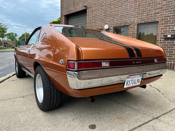 The Nearly Forgotten AMC AMX Is Stunning Pony Car Alternative - eBay ...