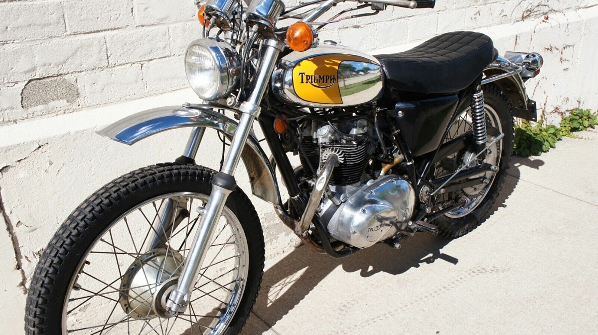 The Curious Tale of the 1973 Triumph TR5T Trophy Trail - eBay Motors Blog