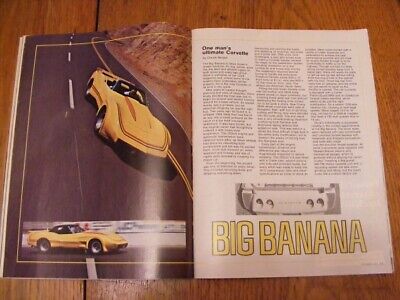 This ‘Big Banana’ Corvette Graced the Cover of Car Craft Magazine ...