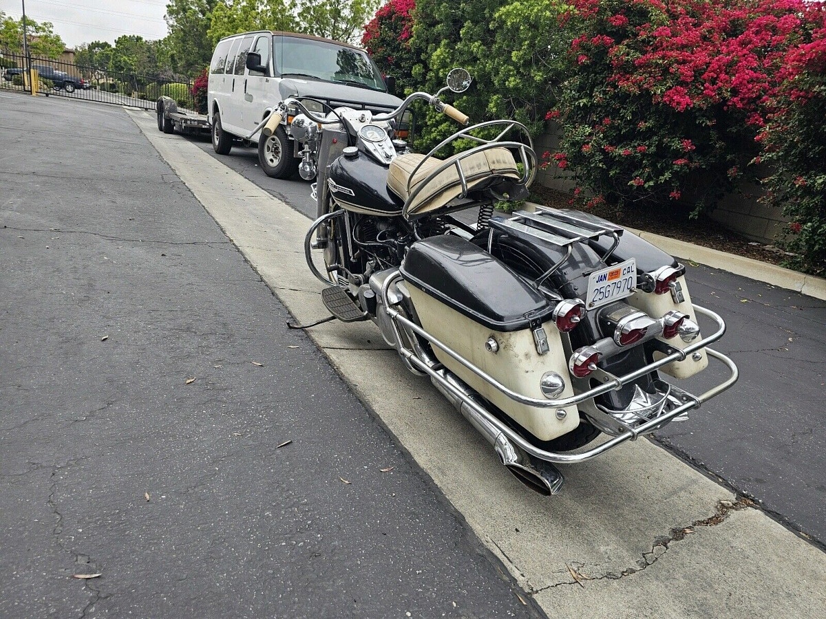 A Nearly Untouched ‘65 Harley Electra Glide Touring - eBay Motors Blog