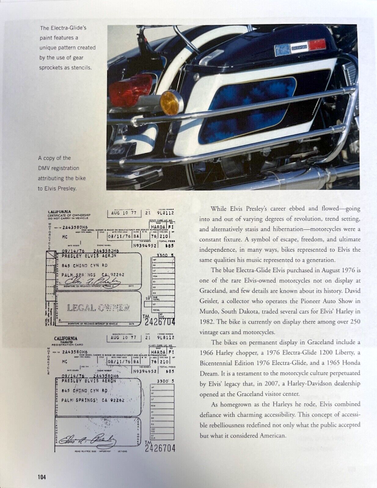 Elvis Presley’s Last-Ever Harley-Davidson FLH - eBay Motors Blog