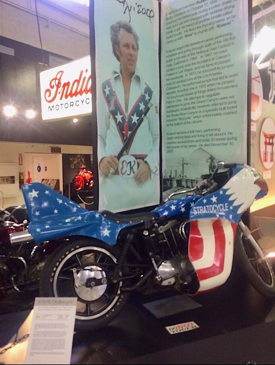 Evel Knievel’s Harley-Davidson Stratocycle from Viva Knievel! - eBay Motors Blog