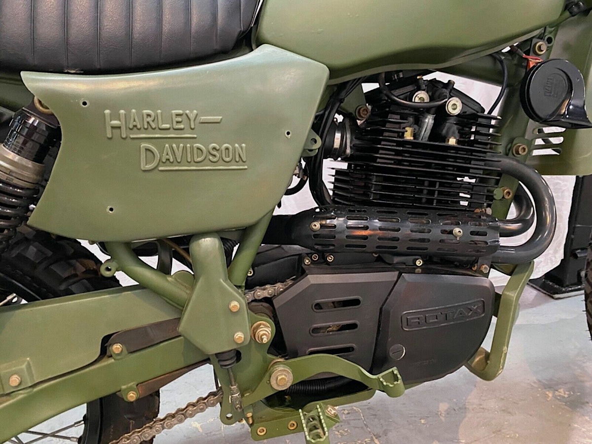 1999 Example of Harley’s Dirt Bike Made for the Military - eBay Motors Blog