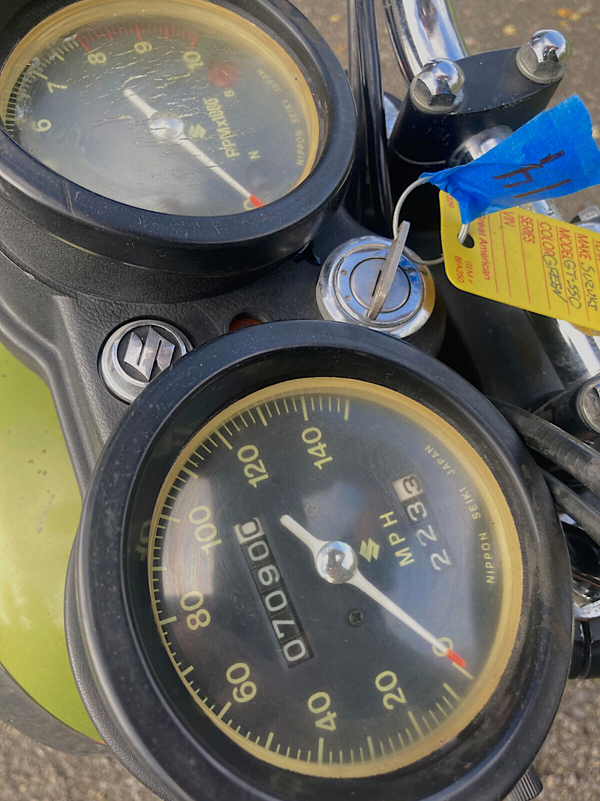 Time-Warp Suzuki GT550 Indy Preserved Since ‘78 - eBay Motors Blog