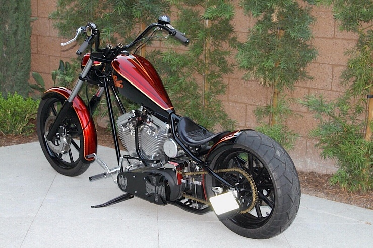 A Custom West Coast Chopper Built for Style - eBay Motors Blog